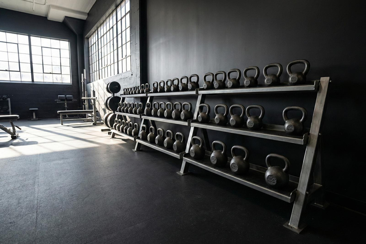 Kettlebell Racks for Home & Commercial Gyms